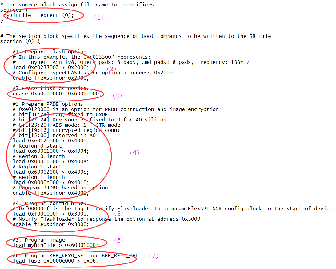 Generate SB file for bootable image programming — MCUXpresso SDK ...