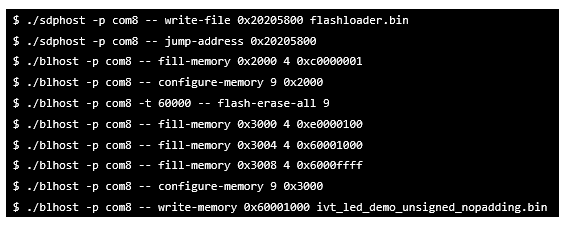 Generate i.MX RT bootable image — MCUXpresso SDK Documentation