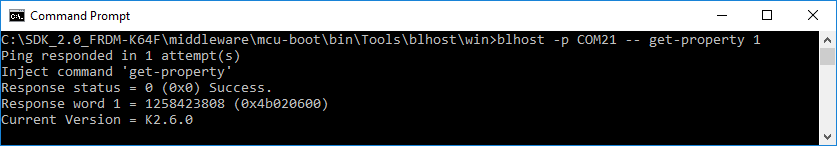 Flashloader application — MCUXpresso SDK Documentation
